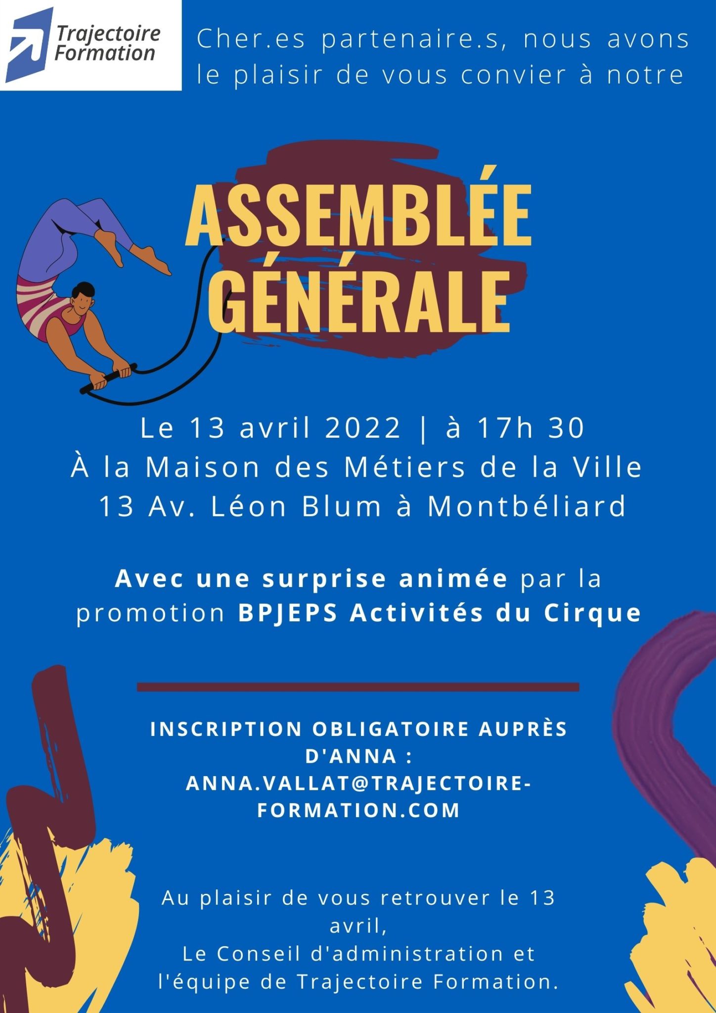 TRAJECTOIRE FORMATION : se former aux métiers de l'animation.